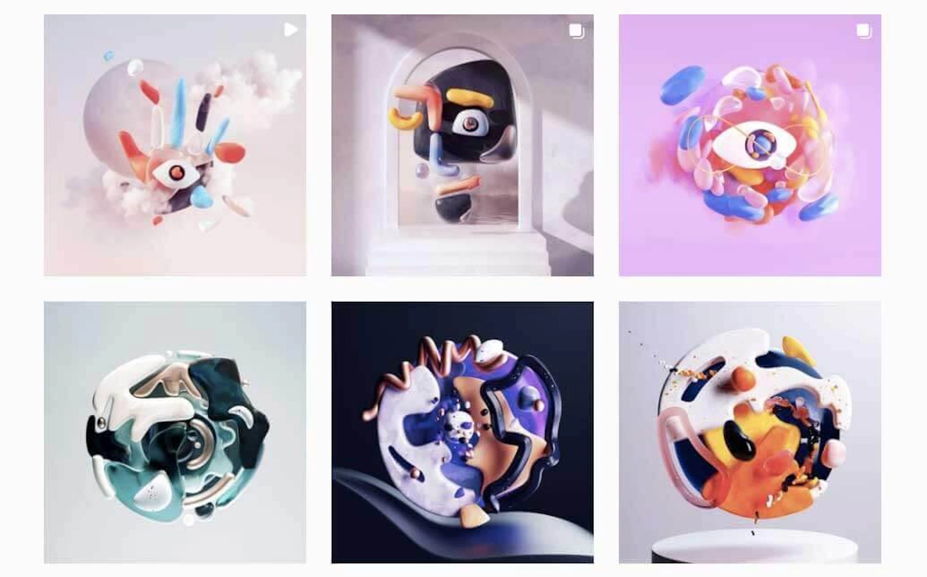 20+ Amazing 3D Designers to Follow on Instagram